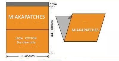 Understanding the Different Types of Clothing Label Sizes - Miakapatches